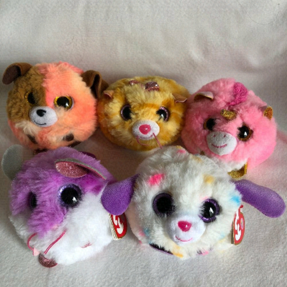 Ty | Toys | Ty Puffies Colby Munchkin Fantasia Tabitha And Mandarin ...